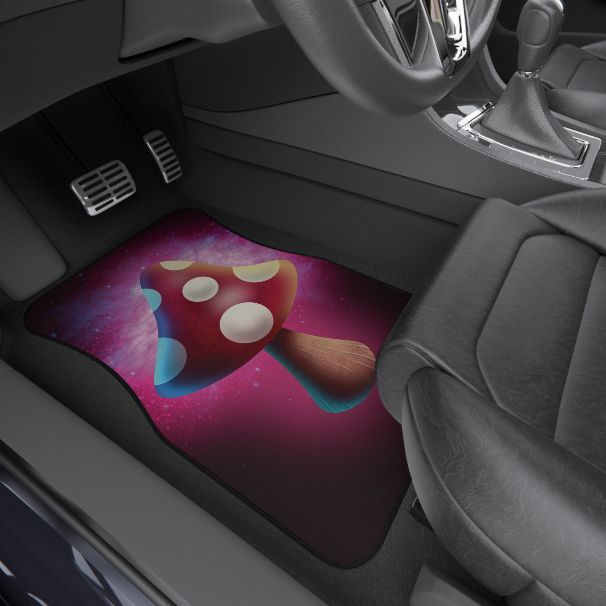 Cosmic 3D Amanita Muscaria mushroom – Car Mats (2x Front) | The ...